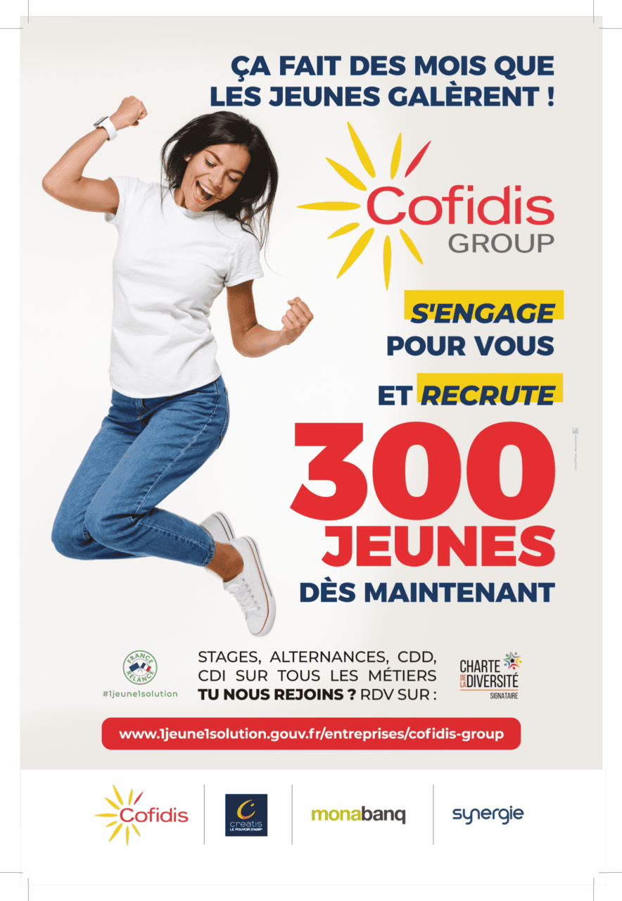 Face à la crise, Cofidis Group s'engage et recrute 300 jeunes ! Cofidis ...